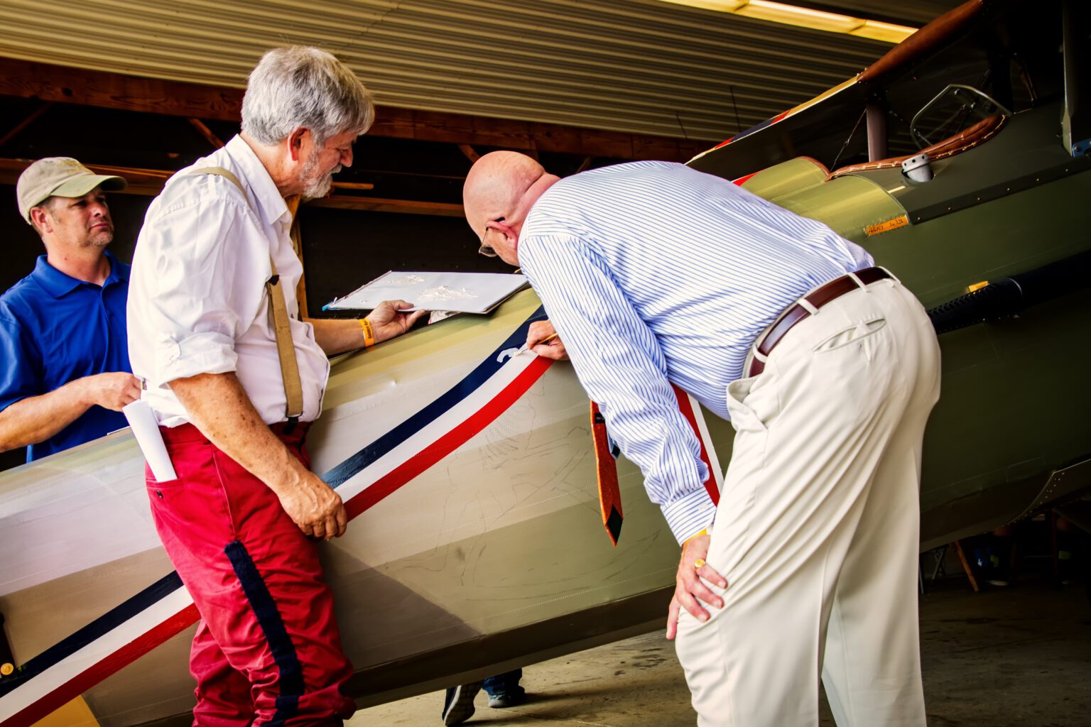 Recreating Captain Charles J. Biddle's SPAD XIII Biplane | Andalusia ...